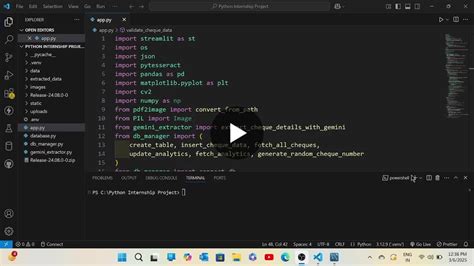 Python Machinelearning Streamlit Mysql Infosysspringboard Internship Vishal Bhoir