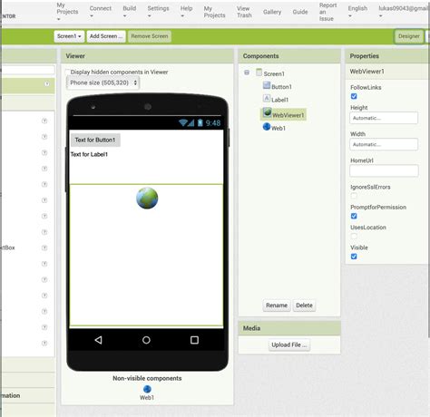 App Inventor Appinventor How To Send Html Code To Webviewer Stack