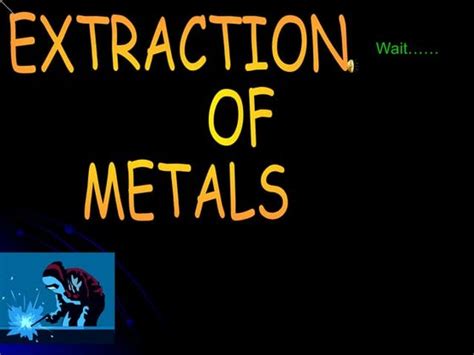 Extraction Of Zinc Pptx