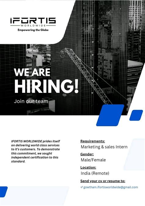 Gowtham Venkatachalapathy On Linkedin Hiring Intern Sales Marketing Corporate Internship