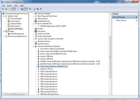 Texas Instruments XDS100v2 USB Emulator Issue Code Composer Studio