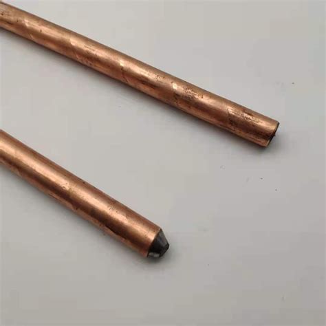 Gi Electrical Earth Rod Screw Installation Pointed Threaded