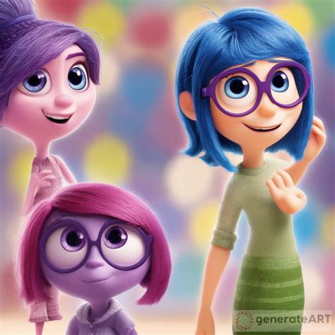 Disney Pixars Inside Out Bi Gender Emotion Generateart