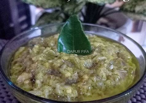 Resep Sambal Ijo Padang Oleh Yuyun Fifa Cookpad