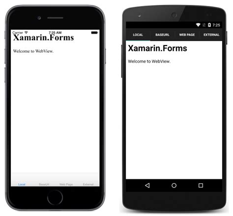 Android Webview Javascript Interface Not Working Xamarin Android