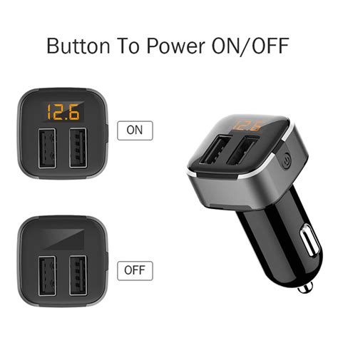 Dobbel Usb Billader Hurtiglading Digital Led Spenn Vicedeal