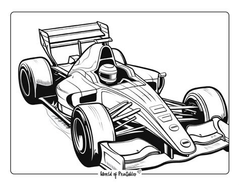 Color Pages Of Cars