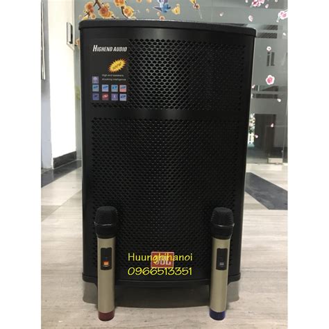 Loa kéo di động công suất lớn JBL bass 3 tấc vỏ gỗ 2 micro kẽm UHF