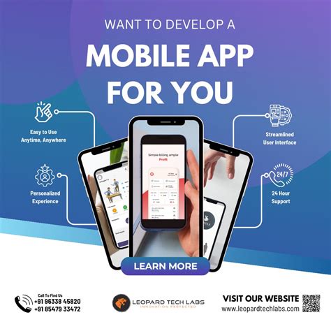 Mobileappdevelopment Customapps Appdesign Techinnovation Leopard Tech Labs