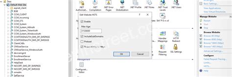 tutorial enable hsts on iis strict transport sec