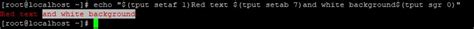 Linux Missive Color Code In Linux Shell