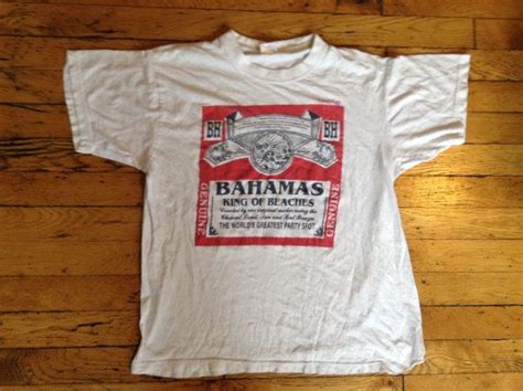 1980s Bahamas Coco Cay King Of The Beaches T Shirt Large Beach T