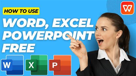 How To Use Word Excel Powerpoint For Free Youtube