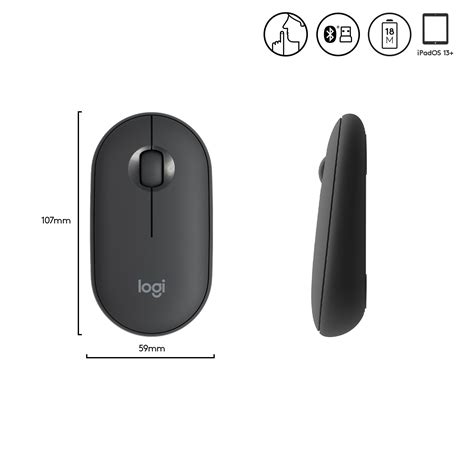 Logitech Pebble M Wireless Mouse Sahara IT