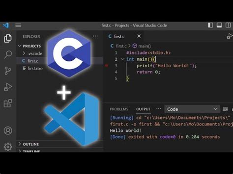 How To Run C Program In Visual Studio Code Setup Visual Studio Code