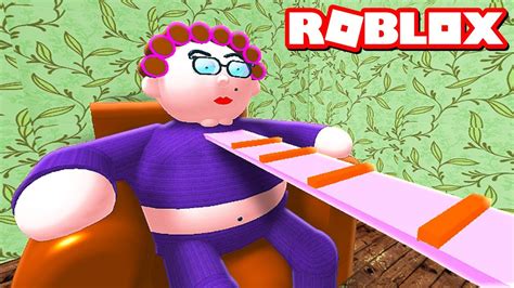 Escape The Evil Grandma In Roblox Youtube