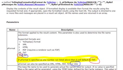 Exporting To Excel With Displayformatted Intersystems Developer