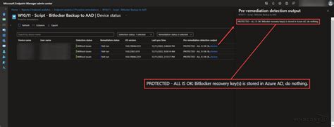 Migrate Bitlocker Recovery Key S To Azure Ad With Proactive Remediation Osdeploy Sune Thomsen