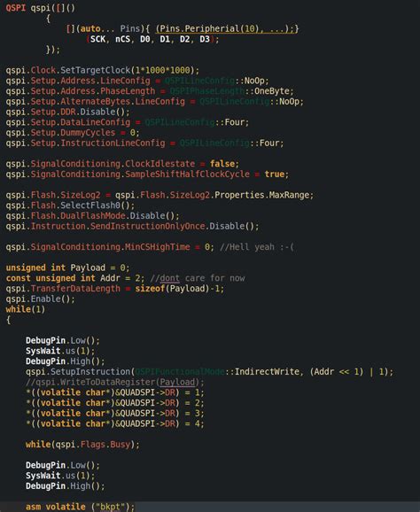Quad Spi Too Busy Stmicroelectronics Community