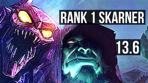 Skarner Vs Yorick Top Rank 1 Skarner 1000 Games 16m Mastery 0
