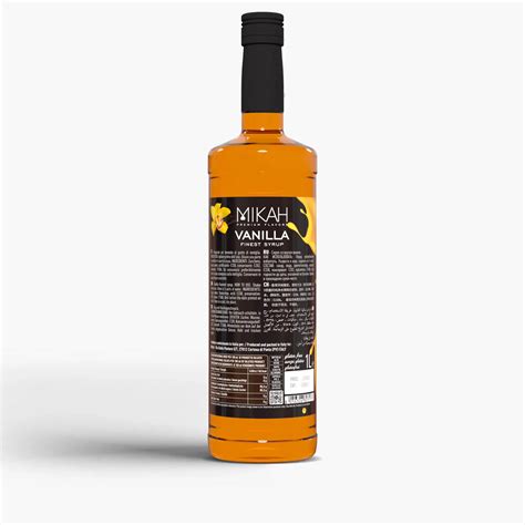 Сироп Mikah Premium Flavors - Ванильный (Ванильный) 1л – MIKAH World
