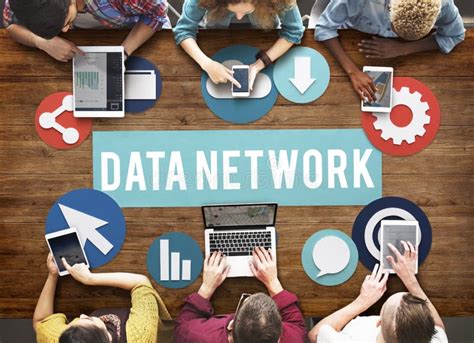 Data Network Technology Connection Concept Stock Image Image Of Phone