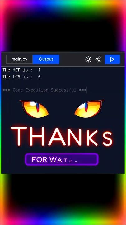 Python Program To Find Hcf And Lcm Python Programming Coding Algorithm Tipsandtricks