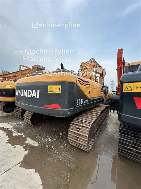 Hyundai 305lc 9 Tracked Excavator For Sale From China He Fei Shi