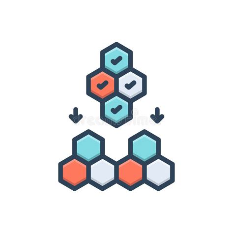 Color Illustration Icon For Problem Solving Problem And Chemistry