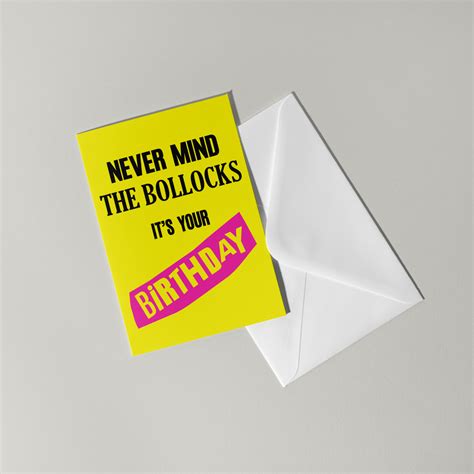 The Sex Pistols Birthday Card Fly Prints Ltd