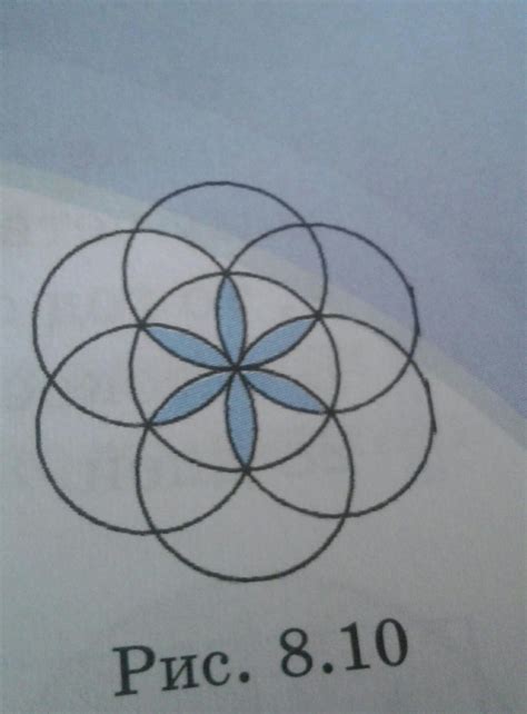 Постройте в тетради цветок изображенный на рисунке 8 10 Раскрасьте лепестки цветка фломастером