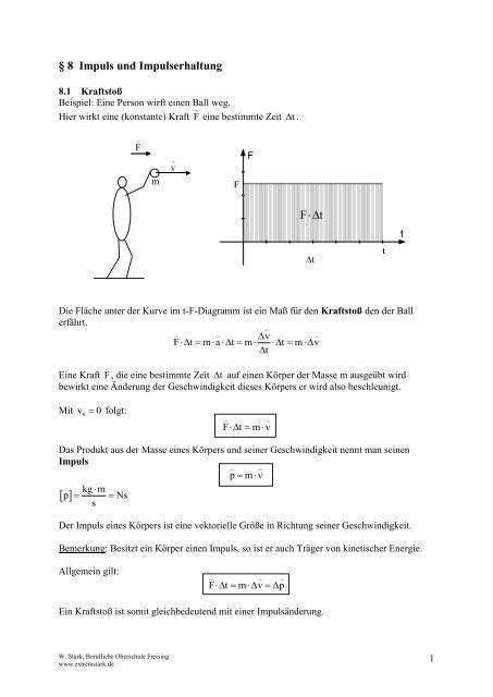 19 Impuls Und Kraftstoß Impuls Und Energie Dflasj