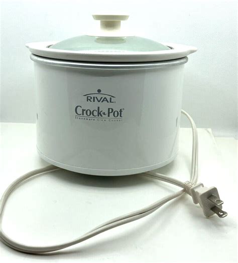 Stoneware Slow Cooker Rival Mini Crock Pot