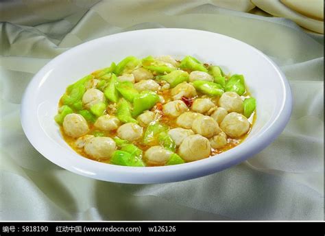 丝瓜烩鱼丸高清图片下载 红动中国