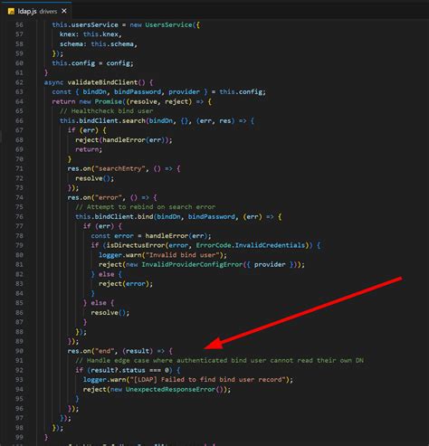 Error Thrown On Successful Ldap Authentication · Issue 19878 · Directusdirectus · Github