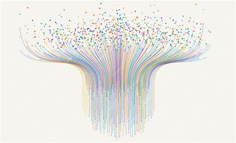 기술 배경 빅 데이터 시각화 개념 정보 인공 신경망 프리미엄 벡터