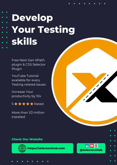 Selectorshub On Linkedin Selectorshub Testingtools Xpathplugin Testingtutorials