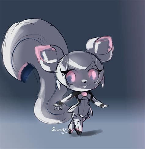 Kiki The Squirrel Mascot Of Krita Wip By Screamzz On Deviantart