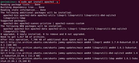How To Install Apache On Ubuntu 2204 Linux Genie