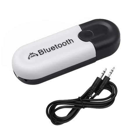 듀얼 출력 usb 무선 bluetooth 오디오 수신기 aux bluetooth 어댑터