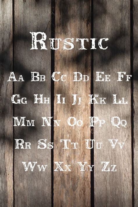 Free Rustic Font