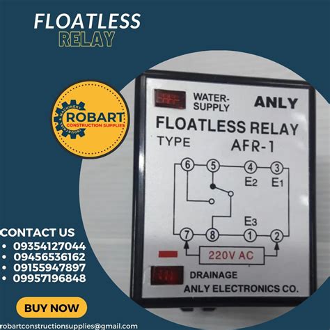 Floatless Relay Commercial And Industrial Construction Tools And Equipment On Carousell