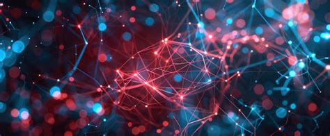 technology abstract neural algorithm webs technology abstract