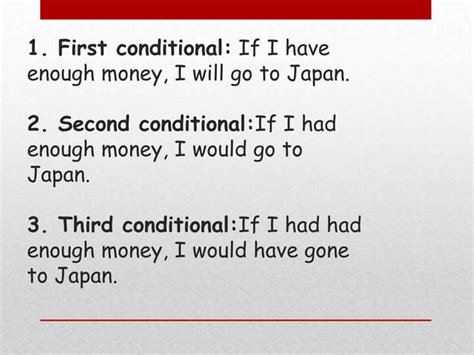 If Clause Conditional Sentence Ppt