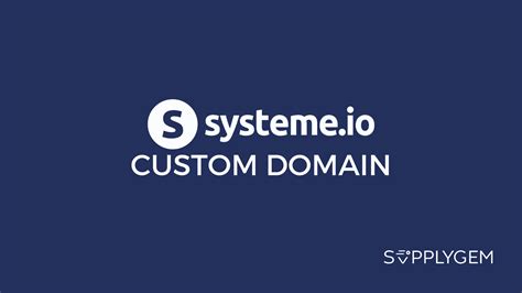 custom domain connect one in 2025