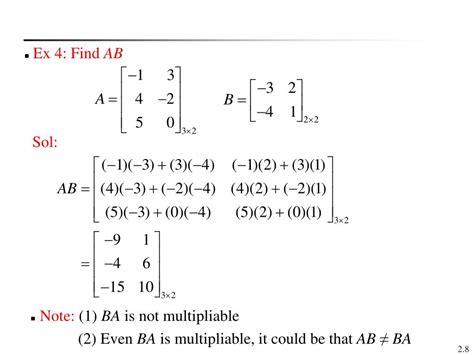 ppt chapter 2 matrices powerpoint presentation free download id
