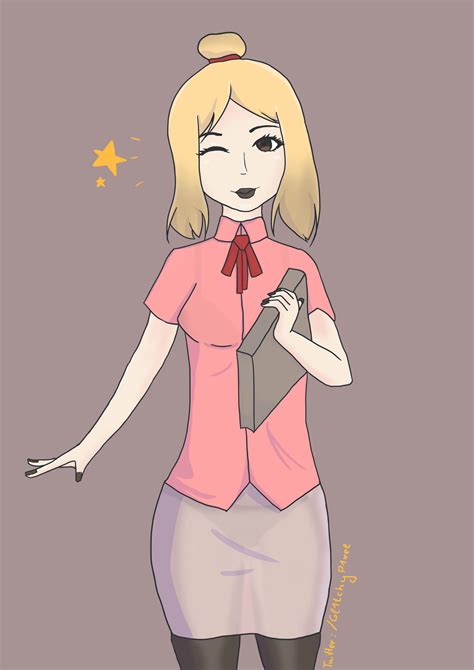 Isabelle But Slighly Lewd By Katsumi5ama On Deviantart