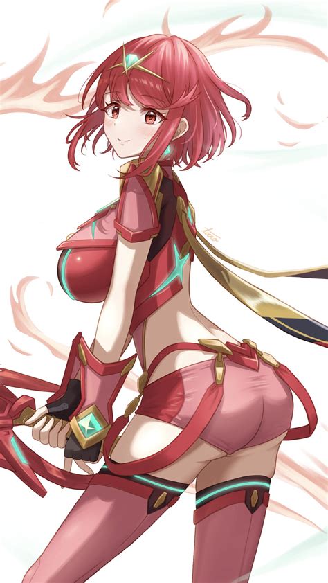 Pyra Xenoblade Chronicles And More Drawn By Taro Peach Taro Danbooru