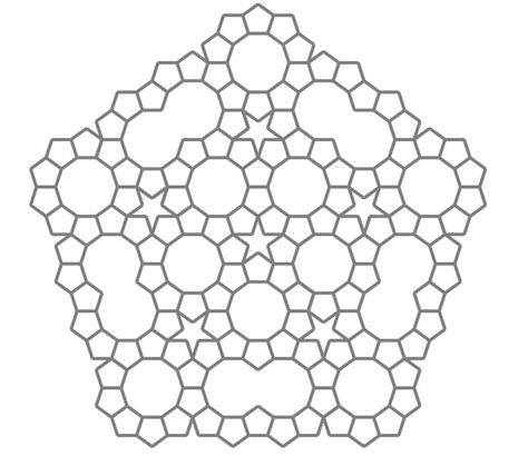 Mathrecreation Regular Polygons Intersecting Regularly