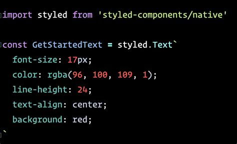 React Native Expo Web Doesnt Support `styledcomponent` Notation · Issue 2624 · Styled